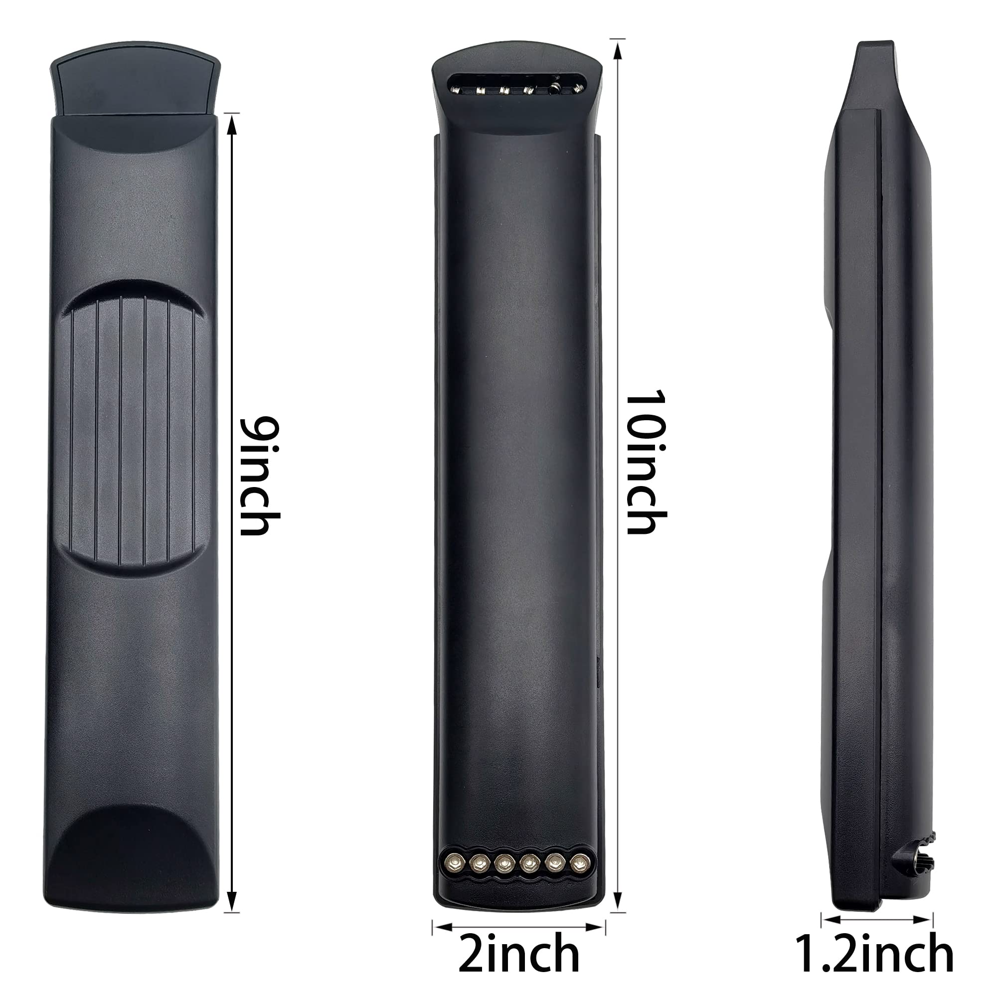 Pocket Guitar Practice Neck, 6 Frets Portable Guitar Chord Trainer Practice Tool for Beginners and Starters, Black Mini Guitar Trainer Tool Mini Pocket Guitar Trainer Guitar Beginners Trainer