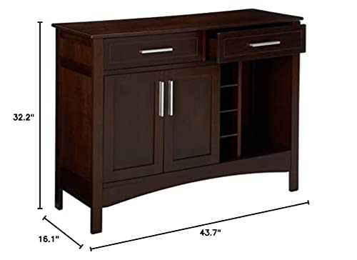 Winsome Gordon Cabinet Buffet, Walnut