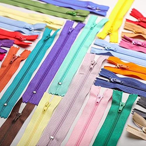 uxcell #5 Zipper Slider Retainers Kit, 200Pcs Top Stoppers & 100Pcs Bottom Stops for Bags Coats Jackets Closed-end Zippers Replacing, Metallic Black
