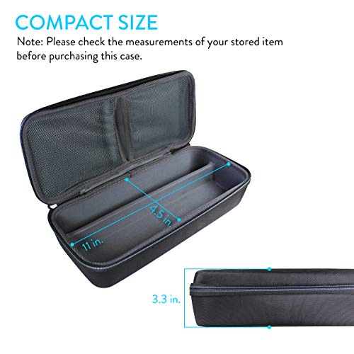 TUDIA EVA Empty Carrying Hard Storage Case Organiser for Art Supplies/Paint Brushes/Markers/Sketching Supplies with Hand Carry Handle [CASE ONLY]