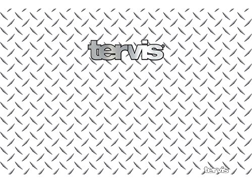 Tervis Tervis Diamond Plate Stainless Steel Tumbler with Clear and Black Hammer Lid 20oz, Silver
