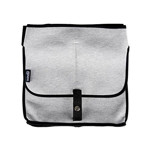 Stroller Organizer by Modfamily -Neoprene Bag with Zipper Storage Space and Two Cup Holders- Fits Umbrella and Single Strollers