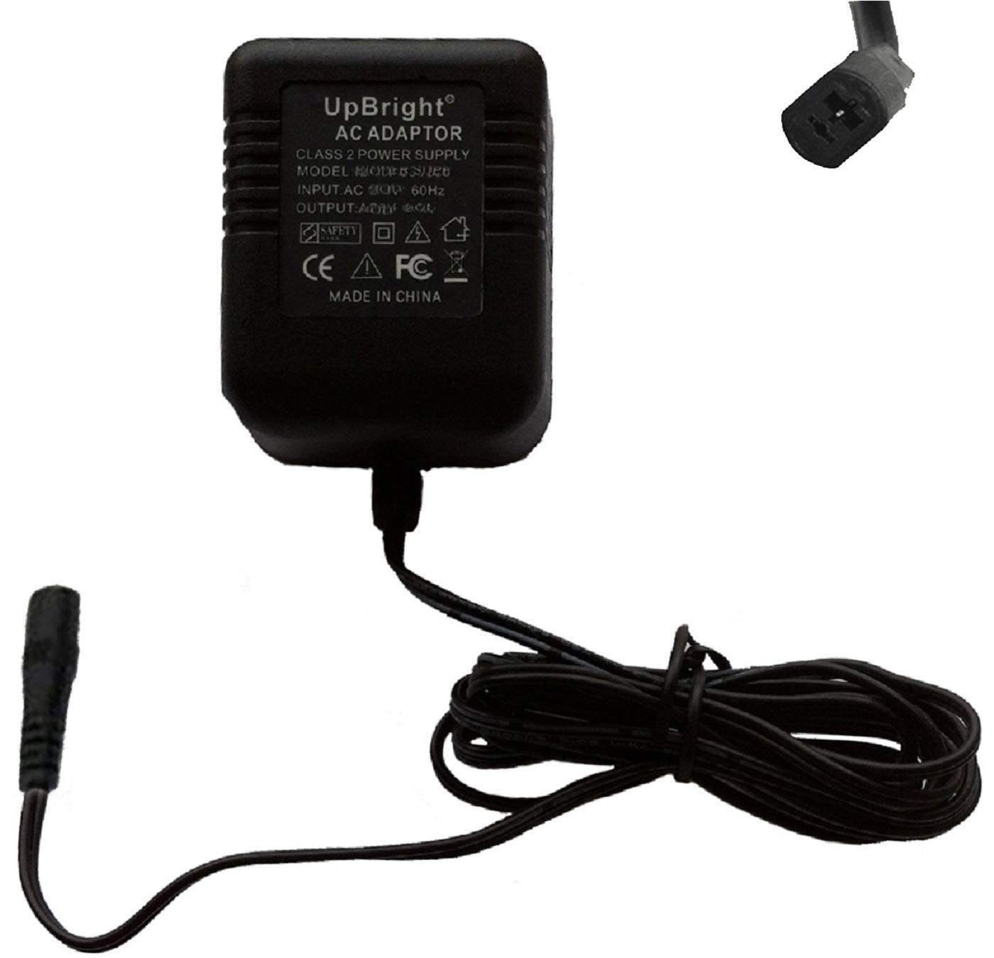 UpBright 12V AC Adapter Compatible with NFK-12 AZSID579 AZSID4077 Ikea APC542201 Work Lamp APC542201MR11 MR11 Finecom 66881F CHD 73Z5 Yongda YD-20C LR81343 66881F MAS-01201670A 12VAC 1.6A Power Supply