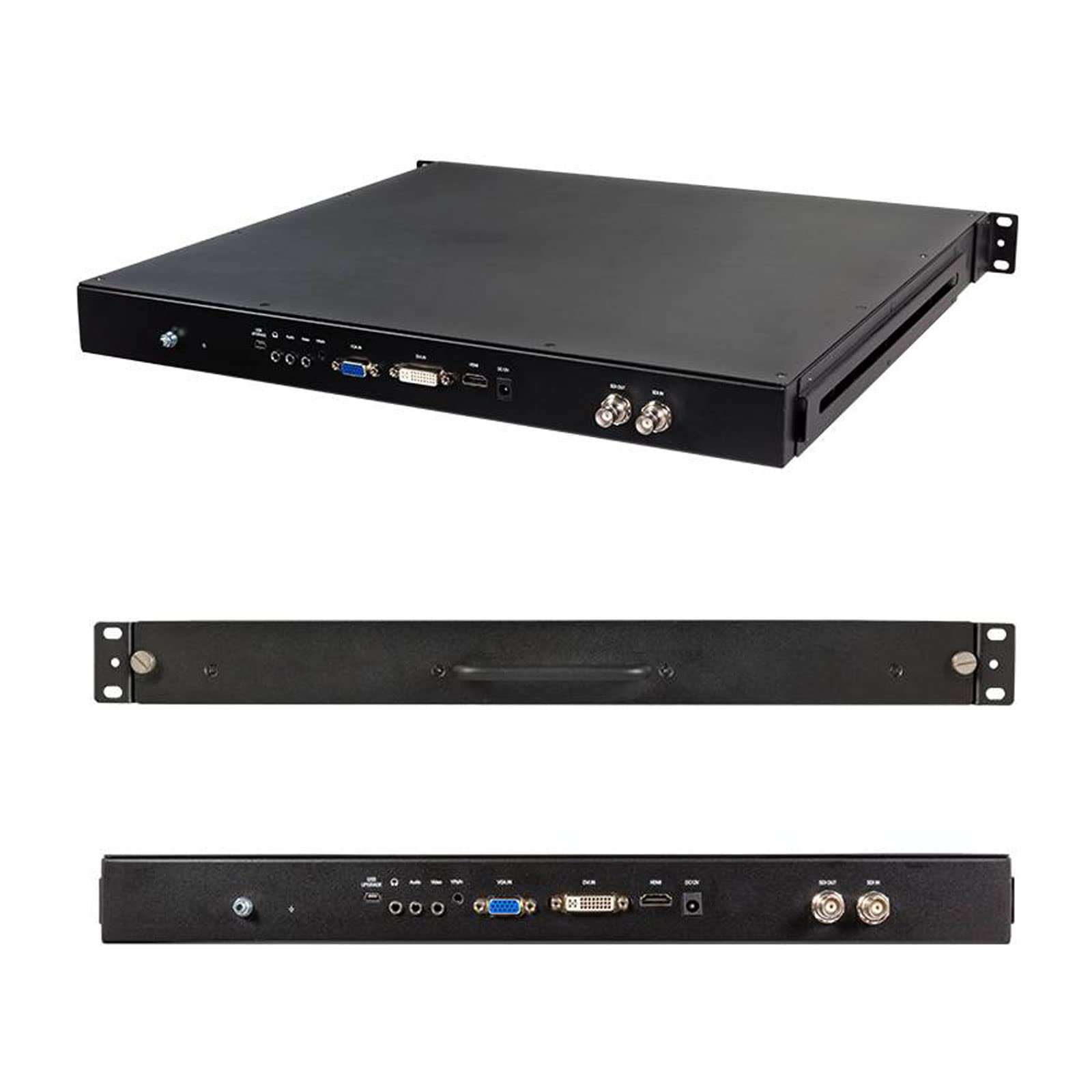 SEETEC SC173-HSD 17.3 Inch Monitor 1RU Pull Out Rack Mount Monitor Full HD 1920x1080 (HDMI/SDI)