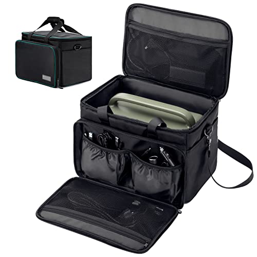 ORICO Large Travel Carrying Bag Compatible with Jackery Power Station Explorer 160/240/300, Portable Carrying Case Storage Case Bag with Waterproof Bottom and Multi-Pocket, Black