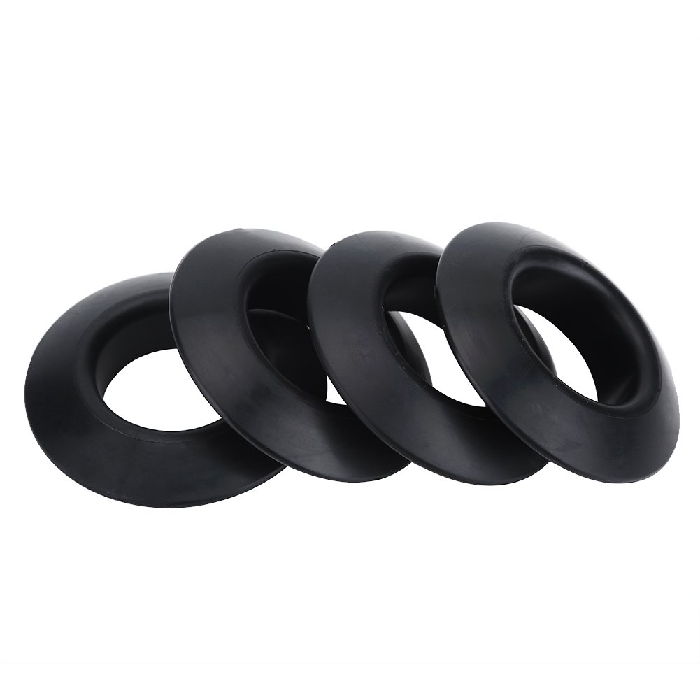 Vbestlife Kayak Paddle Drip Ring Durable Universal Rubber Drip Rings Compatible with Kayak Canoe Rafting Paddles Shaft Black 8Pcs