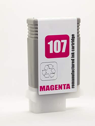 XL-Ink Compatible for Canon PFI-107/PFI107 6-Pack (2X Matt Black, Black, Cyan, Magenta, Yellow)