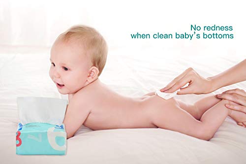 Winner Baby Dry Wipe, 100% Cotton, 600 Count Unscented Cotton Tissues for Baby’s Sensitive Skin