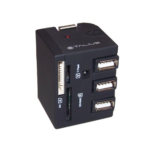 Talius Hub lector-148-3 USB, USB 2.0 Port, 5 Slots, Micros SD Cards, SD, mm, MC, MS