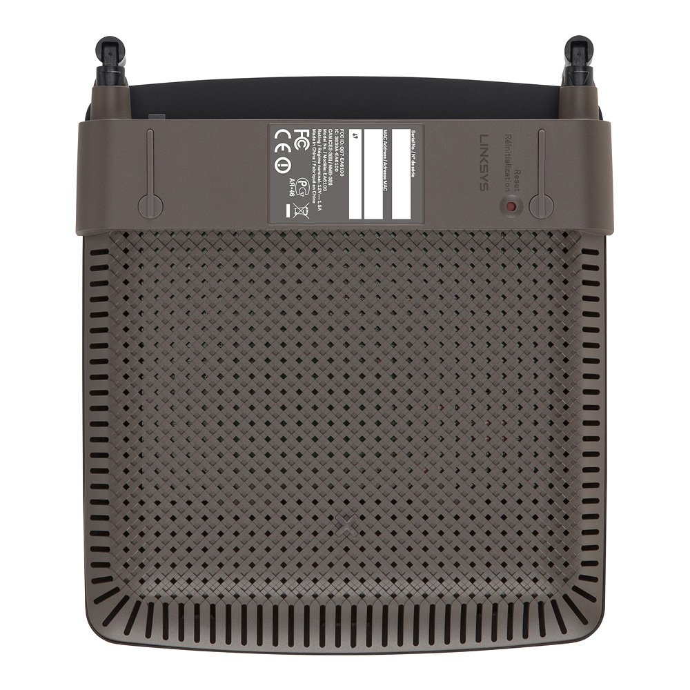 Linksys EA6100 AC1200 Wi-Fi Wireless Dual-Band Router Black