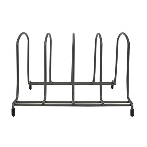 Spectrum Diversified Medium Wire Storage and Organization of Kitchen Bedroom Living Room, Industrial Gray