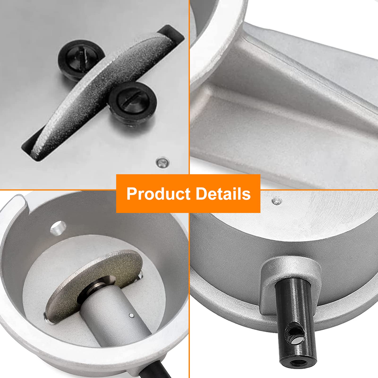 Manual Precision Piston Ring Filer End Gap Filer with 170 140 Grit Carbide Wheel Replace 80514,91089408