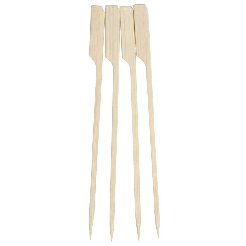 Perfect Stix Paddle Pick 6-200 6" Bamboo Paddle Pick Skewers (Pack of 200)