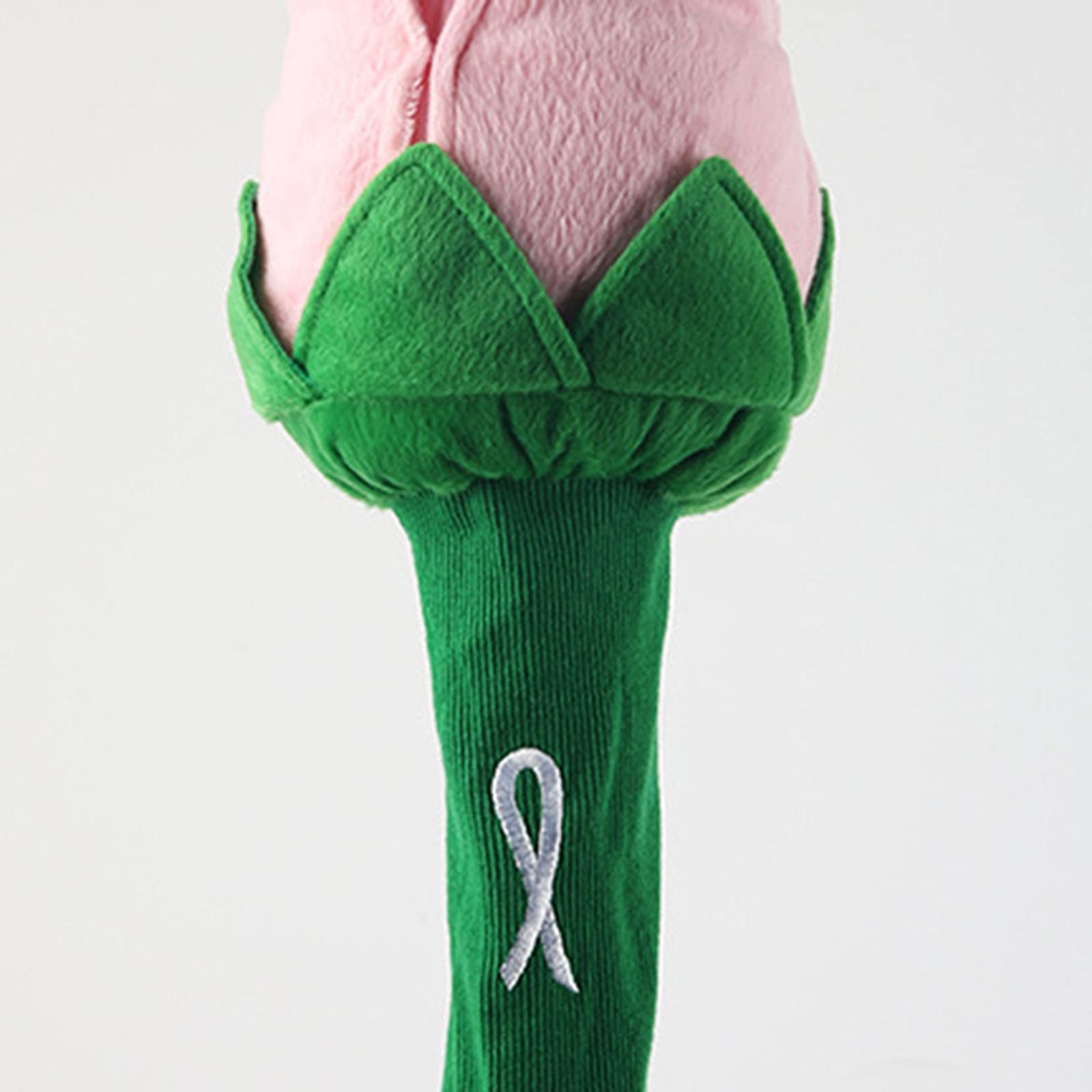 Colcolo Cute Flower Golf Club Driver Headcover, Covers, Soft Plush Golf Wood Covers for 60cc, Golfer Gift & Golf Bag Accessories