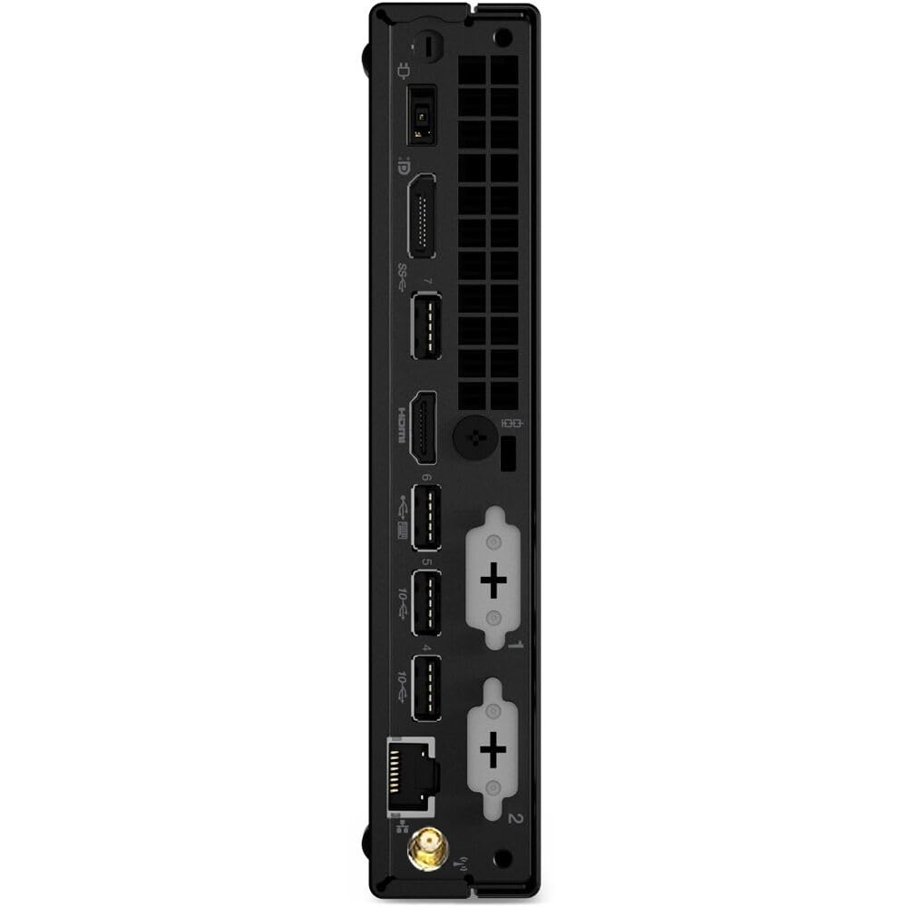 Lenovo ThinkCentre M70q Tiny 1L Business Desktop Computer, 12th Gen Intel Hexa-Core i5-12500T (Beat i7-11700T), 4GB DDR4 RAM, 128GB PCIe SSD, WiFi 6, Bluetooth 5.1, Windows 11 Pro