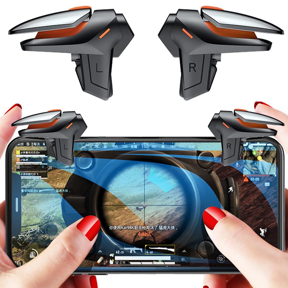 Rakizbe Mobile Phone Cooler Mobile Game Radiator Semi-Conductor Heatsink Cellphone Cooling Fan for Gaming/Video Live/Vlog, Support 65-85mm Wide Smartphone