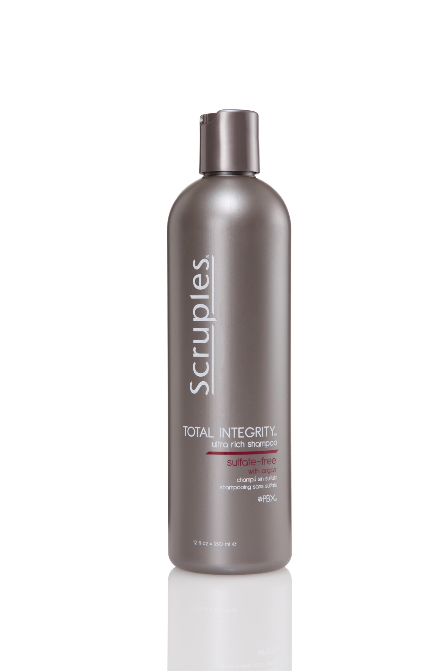 Scruples Total Integrity Shampoo - Professional Argan Oil Shampoo - Nourishes Chemically Treated Hair and Prolongs the Life of Hair Color - Ultra-Rich & Sulfate-Free Color Safe Shampoo (12 oz)