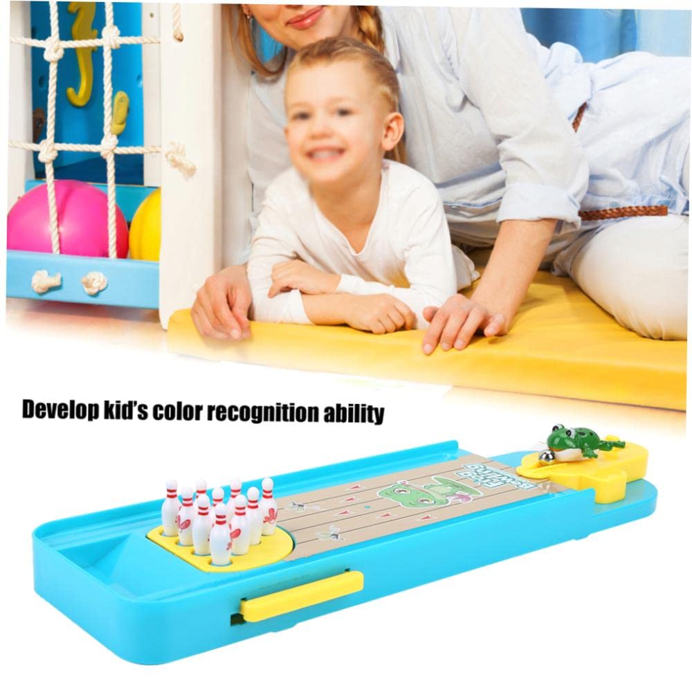 Interactive Table Bowling Game Set Entertainment Desktop Parent Ball