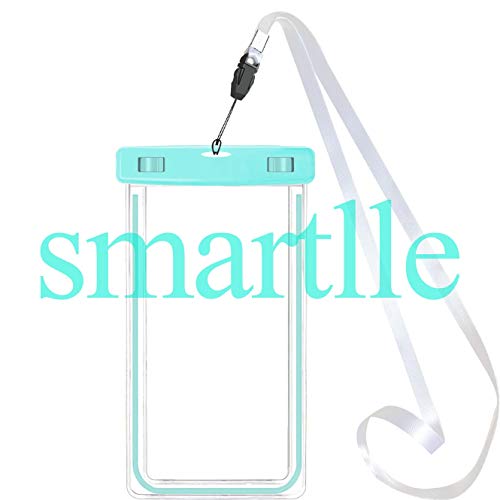 Waterproof Phone Pouch holder, smartlle Universal Waterproof Phone Case, Dry Bag Underwater Dirtproof iPhone 13 12 11 Pro Max XR,XS, 8,7,6 Plus, SE, Galaxy S22 21/Note, LG,7”, Beach Water Pool -3 Pack