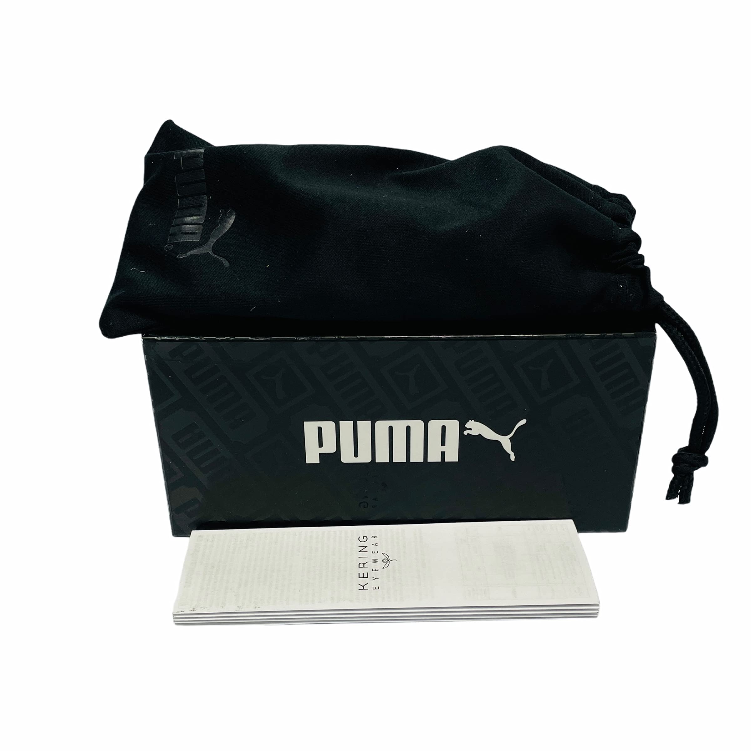 Puma Spark Men Sunglasses PU0324S 001 Matte Black Frame