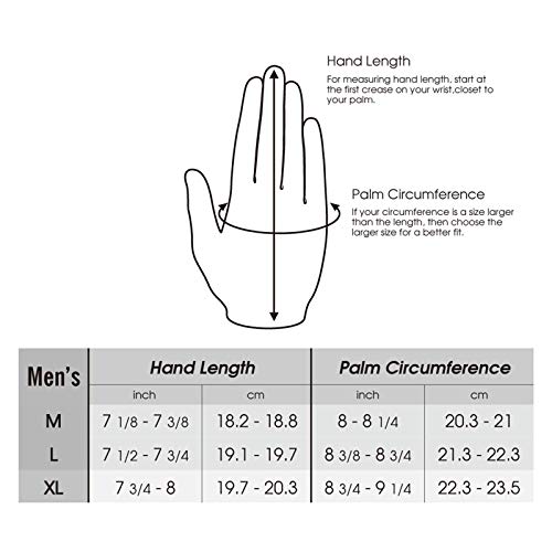 Craftsman Golf Camouflage Winter Soft Touch Screen Golf Gloves One Pair (L)