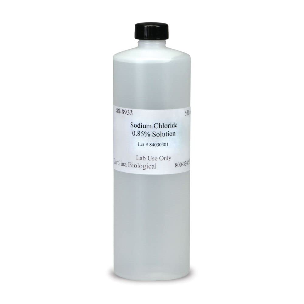 Sodium Chloride, 0.85% Aqueous, Normal Saline, Laboratory Grade, 500 Ml