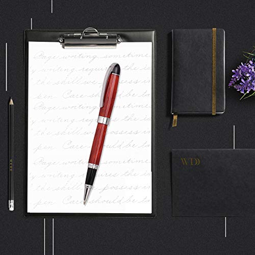 TEPENAR Writing Pen Set with Gift Box - Elegant Nice Black Ink Ballpoint Pen for Journal Signature Executive Business Office