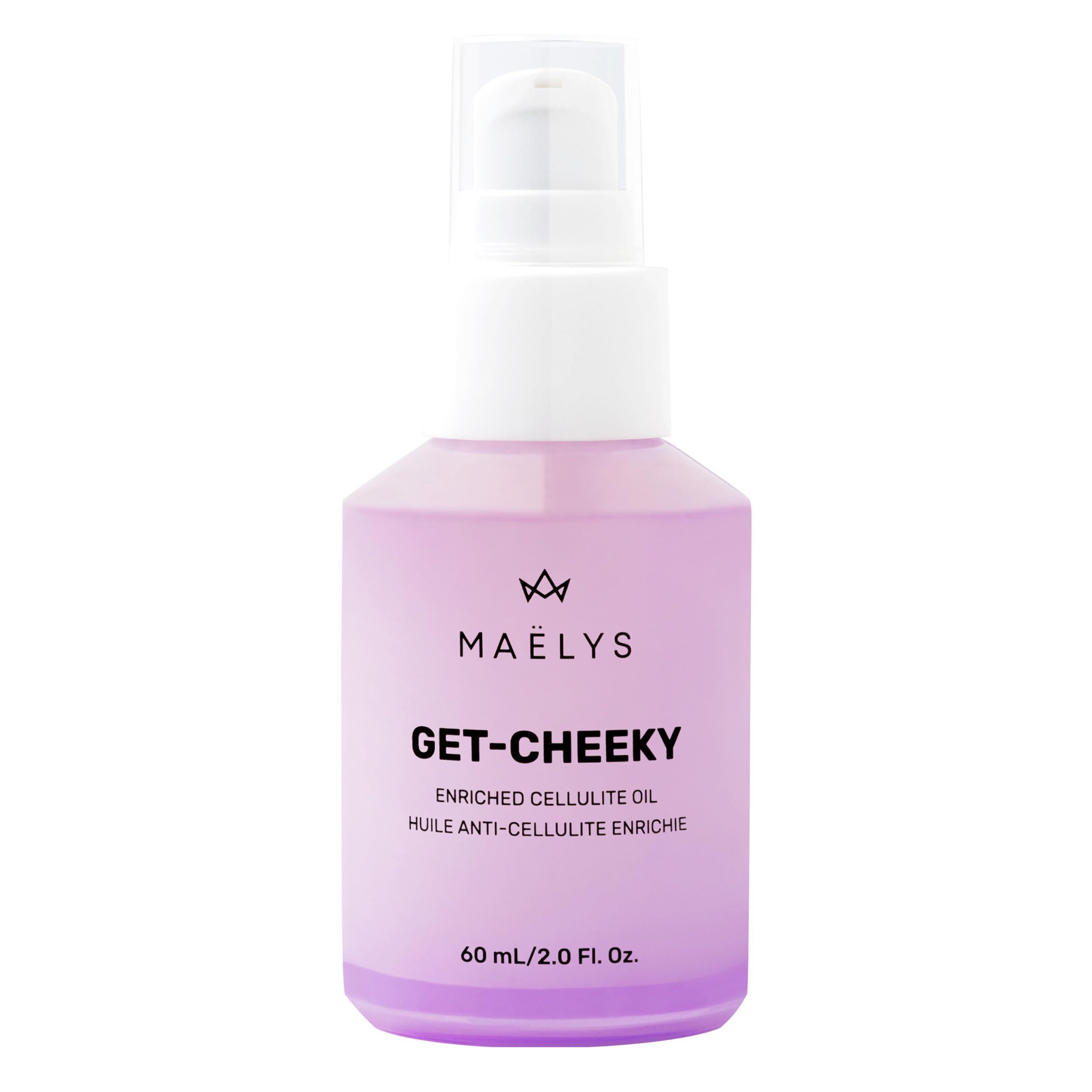MAËLYS Cosmetics GET-CHEEKY Enriched Cellulite Oil - Shea Butter & Vitamin E Target the Look of Fatty Skin & Reduce The Appearance Of Cellulite