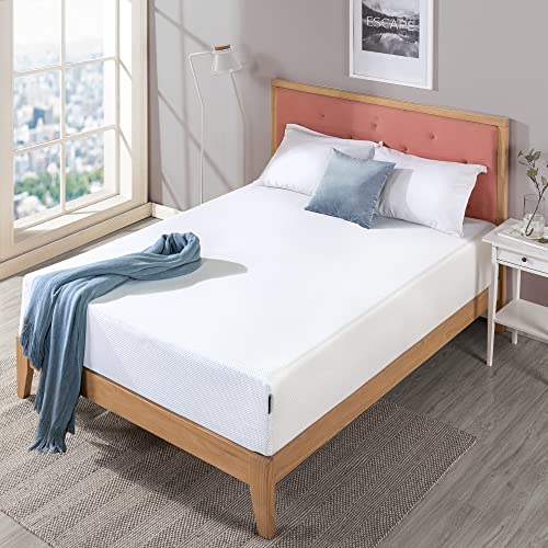 ZINUS 12 Inch Green Tea Cooling Gel Memory Foam Mattress and SmartBase Metal Mattress Foundation Set / Bed and Mattress Set / No Box Spring Needed / Mattress in a Box, Full