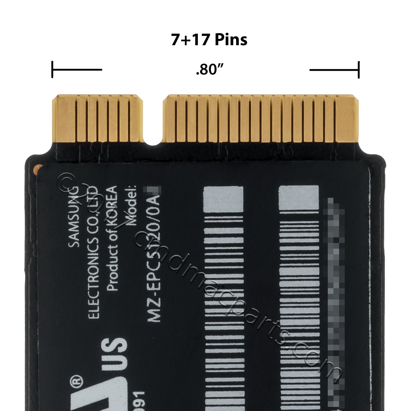 Odyson - 512GB SSD Replacement for Apple MacBook Air 11" A1465 & 13" A1466 (Mid 2012)
