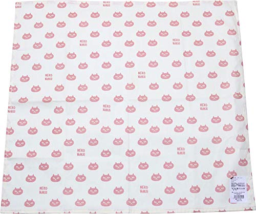 フレンズヒル(Friendshill) Friends Hill KW-362-44 Lunch Cloth, Pink, 20.9 x 20.9 inches (53 x 53 cm), Cat Manju