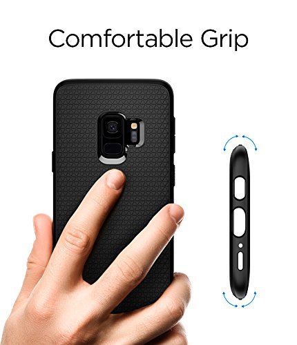 Spigen Liquid Air Armor Designed for Samsung Galaxy S9 Case (2018) - Matte Black