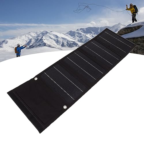 Portable Solar Panel Bag Mobile Bag Folding Bag Backpacking Photovoltaic Accessories with Bag 20W Generation for for Holder for Holder for Organizer Silicon Monocrystalline Solar