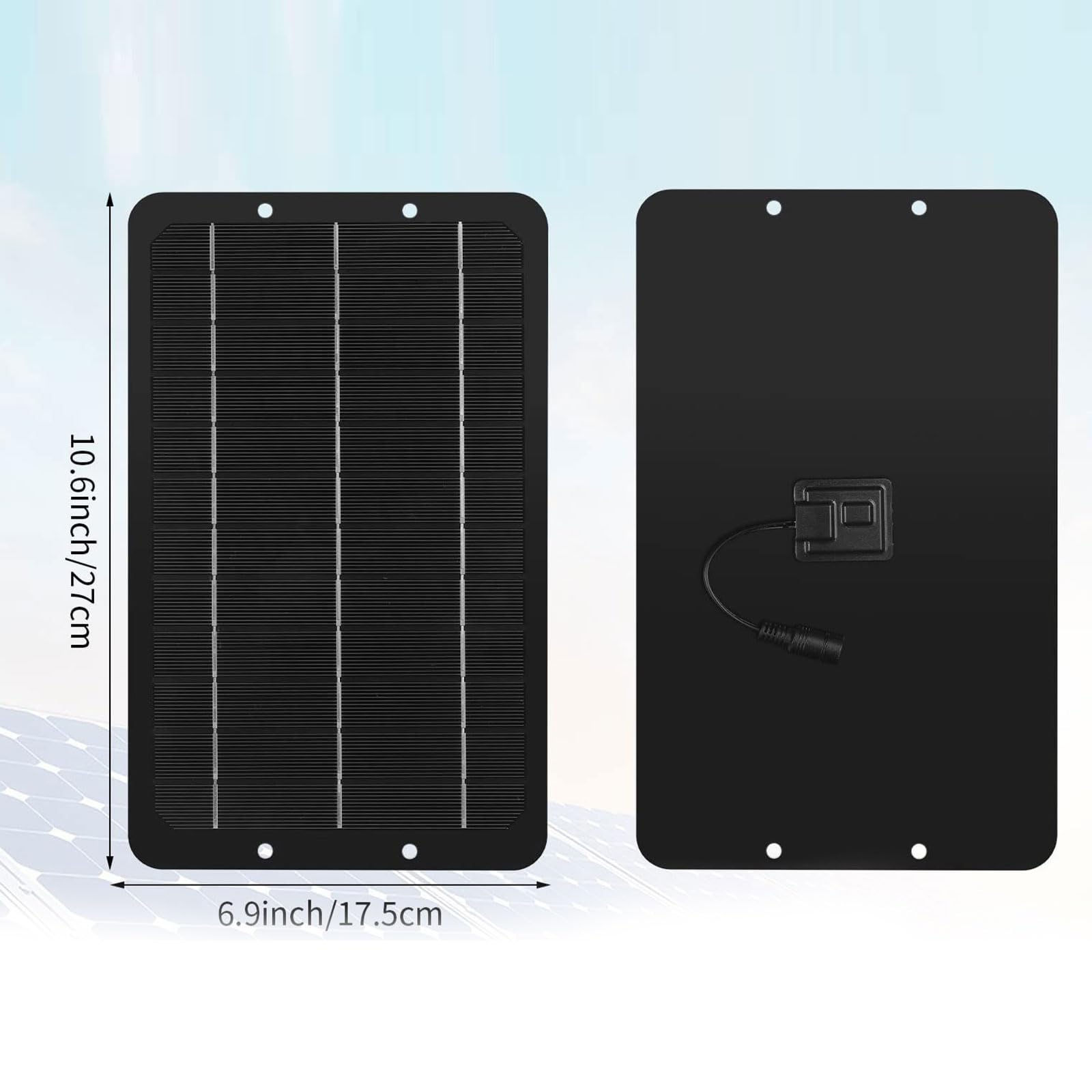 Lerpwige Solar Twin Fan Electric Ventilation Device Portable Solar Electric Ventilator With Double Fan System Energysaving Choice Solar Powered Double Fan