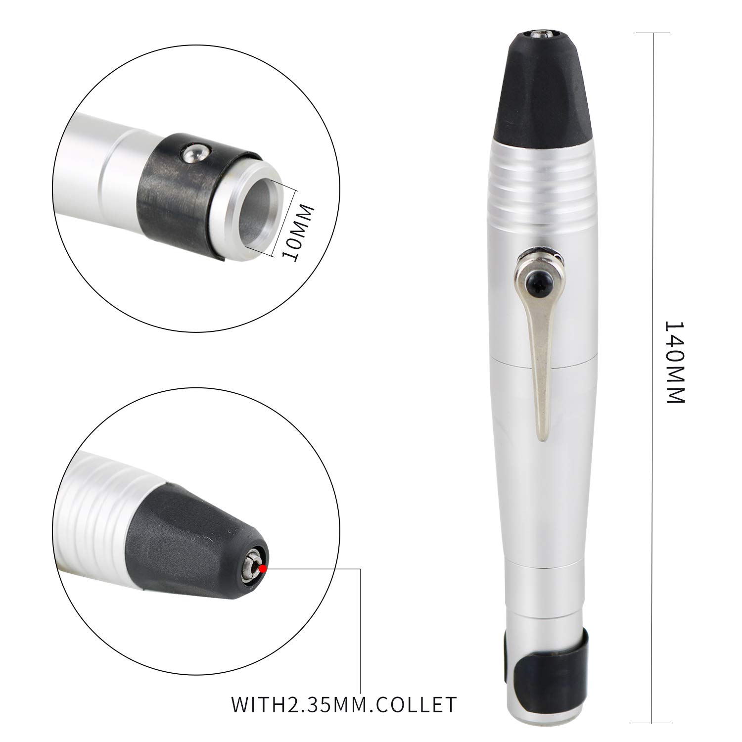 PHYHOO Quick Change Handpiece Compatible with Rotary Grinder Tool