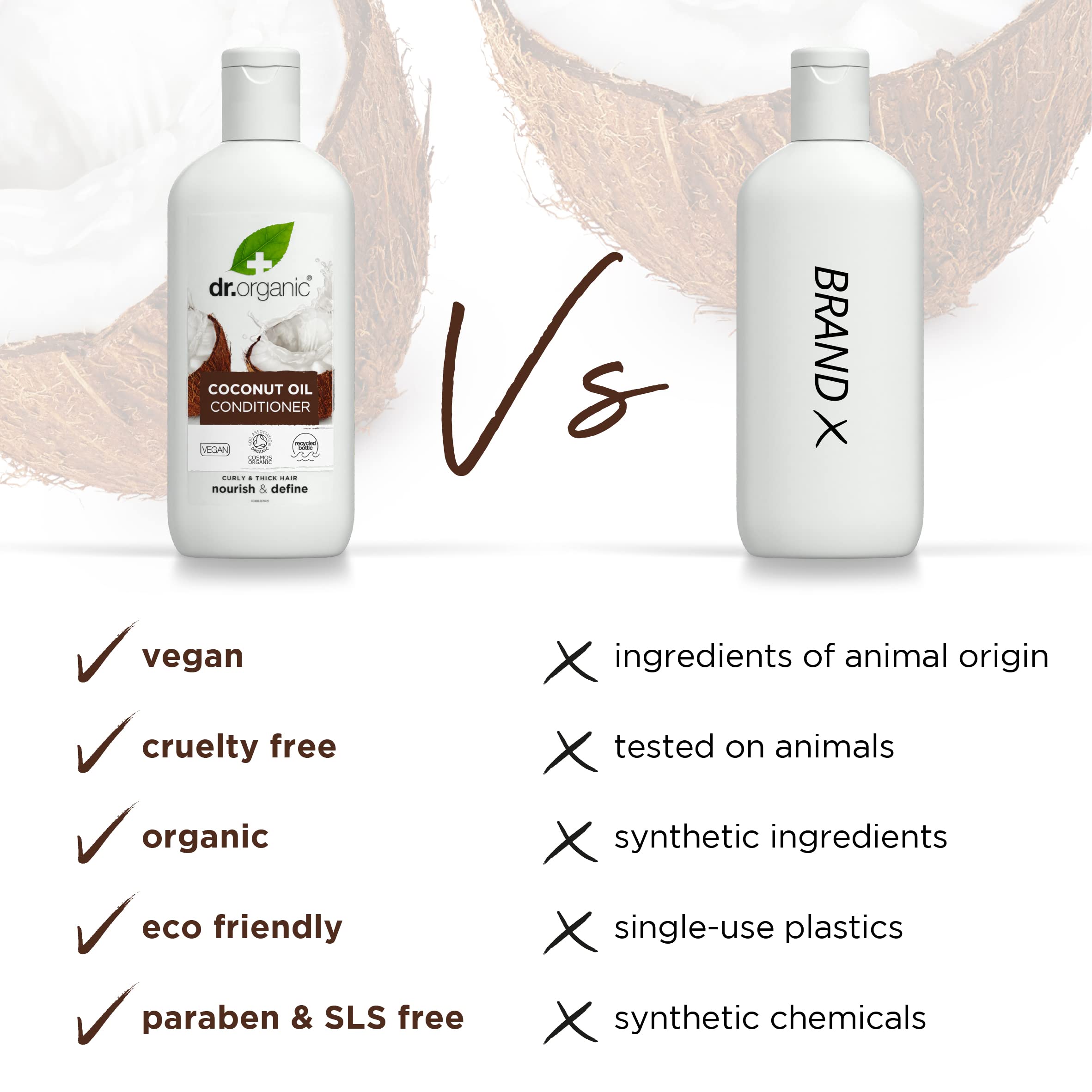 Organic Doctor Organic Virgin Coconut Oil Conditioner, 9 fl.oz.