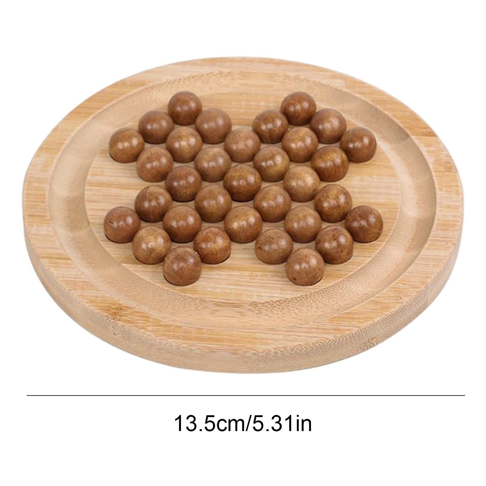 Xuyuan Wooden Chess Game - Single Chess Table Game,Easy to Play Classic Tabletop Games for Kids and Adults in Classroom, Home or Bar