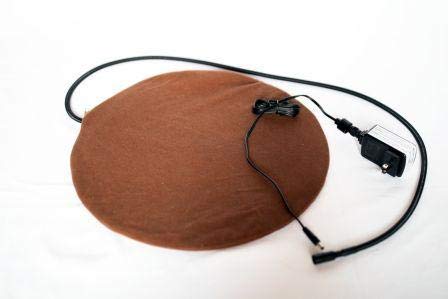 The Kitty Tube Safe Low Voltage Round Pet Heating Pad