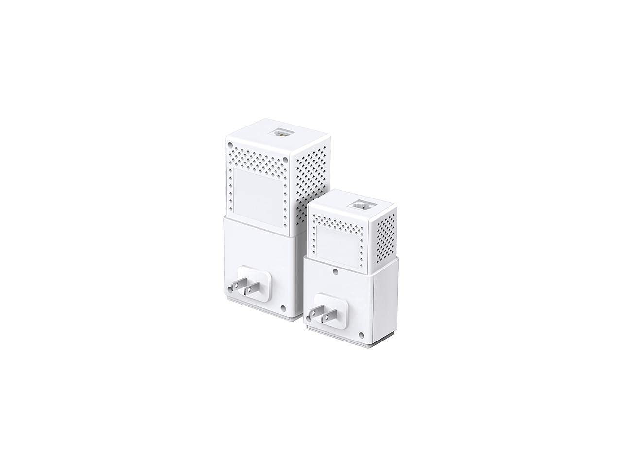 TP-Link AV1000 Powerline WiFi Extender(TL-WPA7510 KIT)- Powerline Adapter with Dual Band WiFi, Gigabit Port, Plug&Play, Power Saving, Ideal for Smart TV, Online Gaming