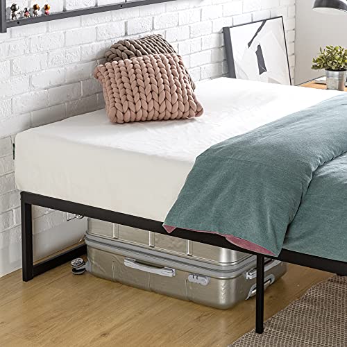 ZINUS Abel Metal Platform Bed Frame / Mattress Foundation with Steel Slat Support / No Box Spring Needed / Easy Assembly, King, Black