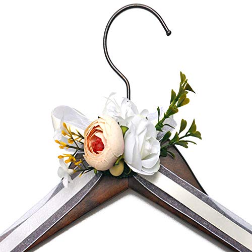 Wedding Dress Hanger, Wife Hanger, Bride Hanger, Bride Wedding Gift, Wooden and Steel Wire Hanger