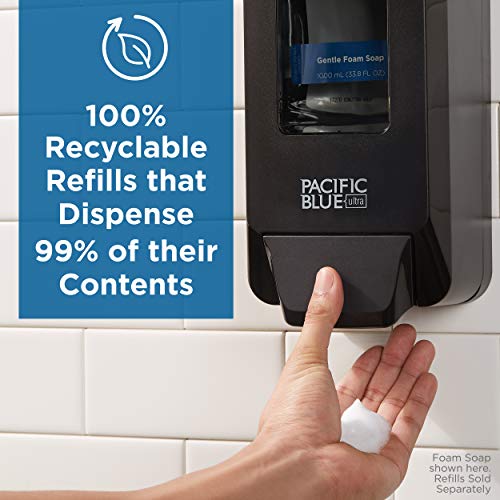 Georgia-Pacific Pacific Blue Ultra Manual Gentle Foam Hand Soap Refills by GP PRO (Georgia-Pacific),Pacific Citrus,43715,1200 mL Per Bottle,4 Bottles Per Case