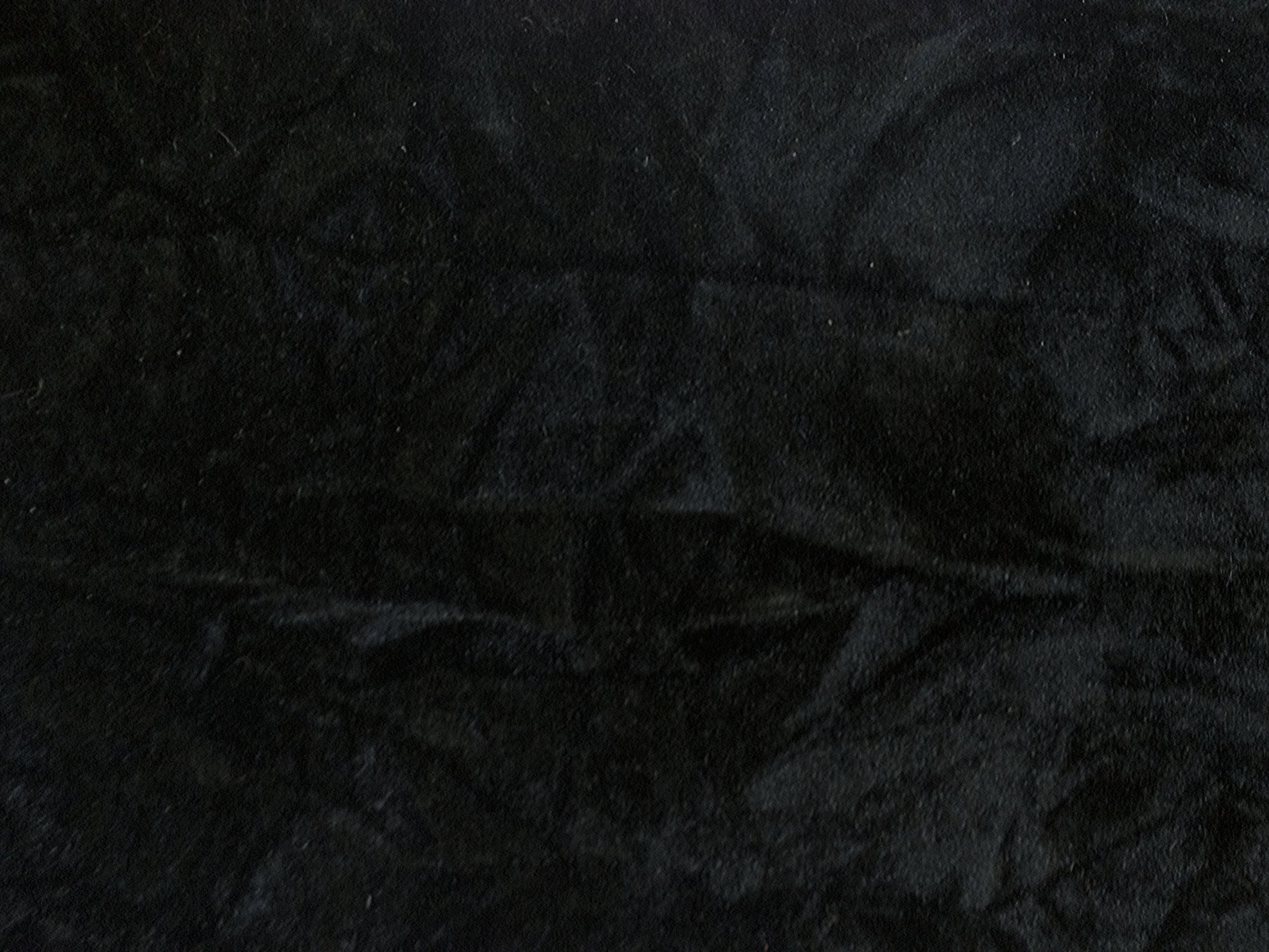 Crushed Upholstery Velvet Black 60 Inch by The Yard (F.E.