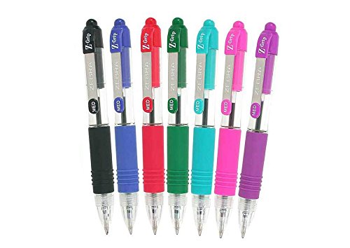 Z-Grip Mini Retractable Ballpoint Pen - Blue - Pack of 12