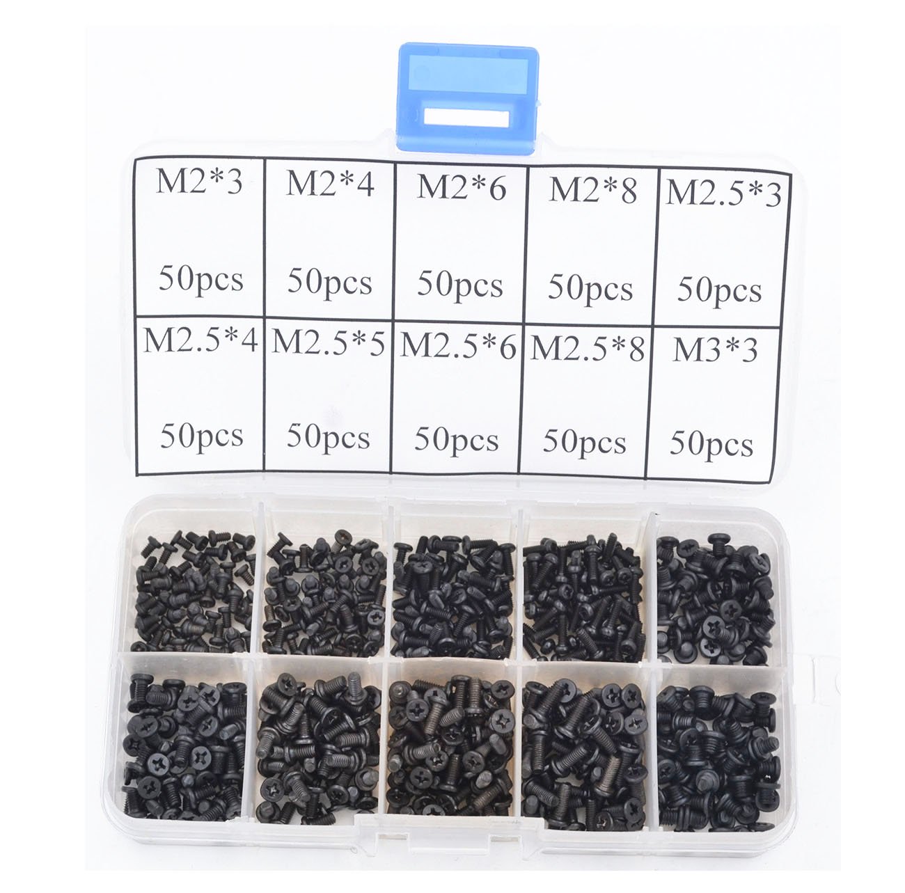 RION TECH 500 pcs Laptop Notebook Computer Screw Kit Set for IBM HP Dell Lenovo Samsung Sony Toshiba Gateway Acer