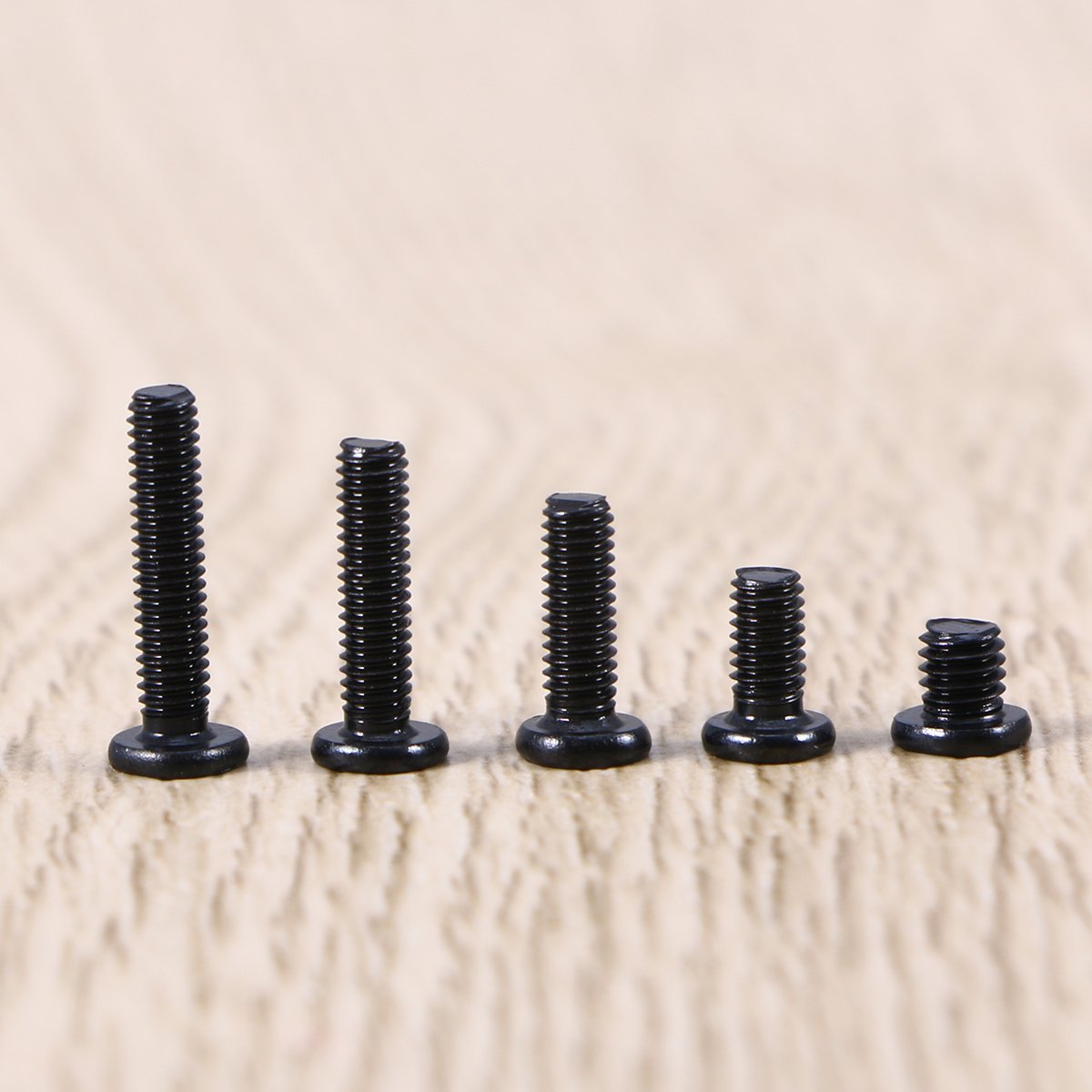 OULII Screw Assorted Kit Universal Laptop PC Computer Repair Accessory 300Pcs (Black)