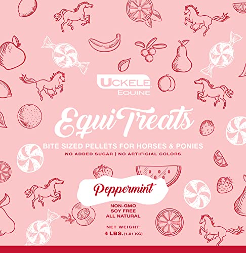 Uckele Equi Treats, Peppermint, 4 Pound Bag