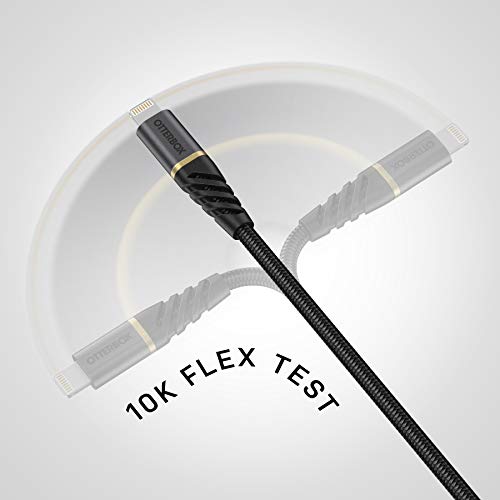 OtterBox Premium USB-C to USB-C Cable, 1M - Glamour - Black