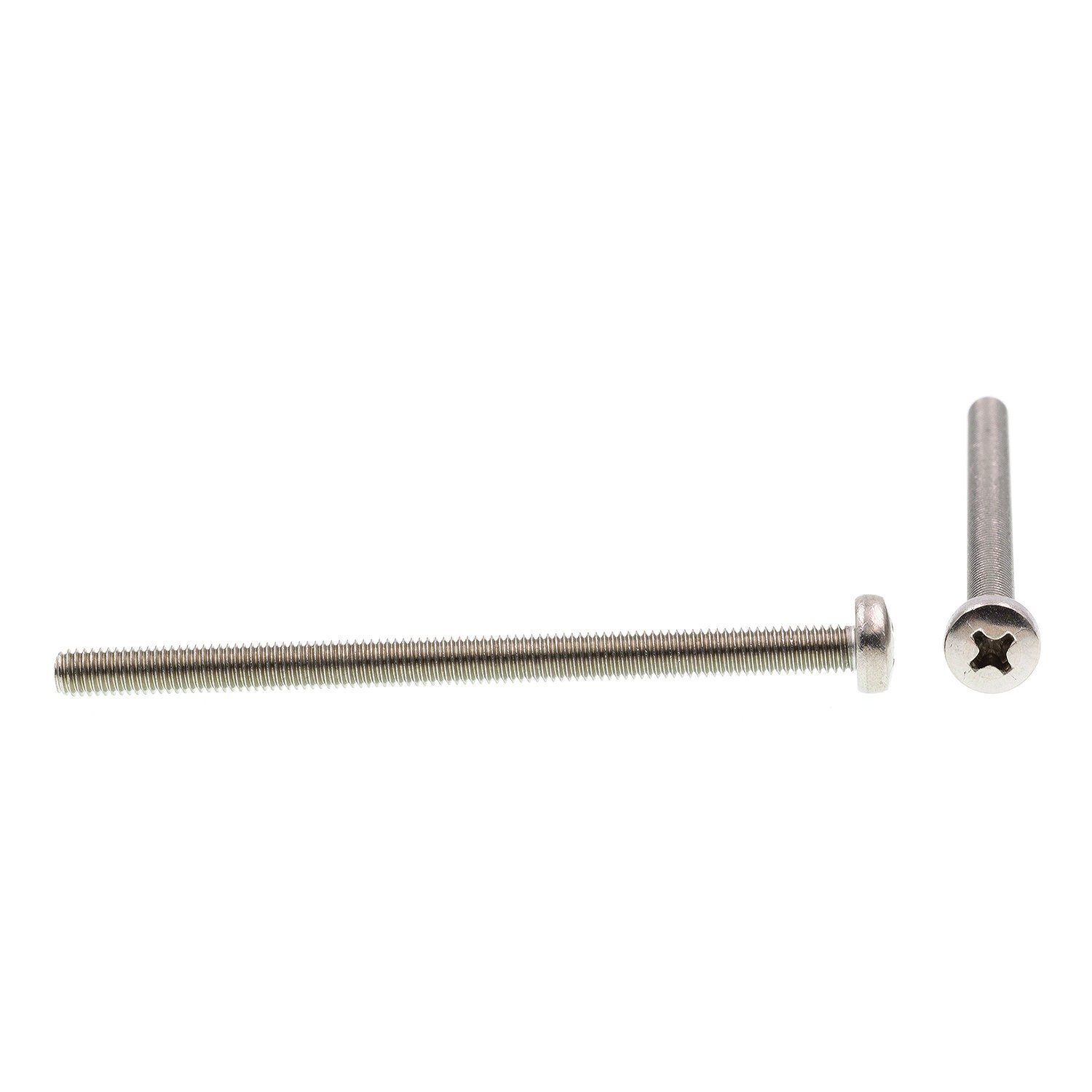 Prime-Line 9131492 Machine Screws, Metric, Pan Head, Phillips Drive, M5-0.8 X 80MM (5 Pack)