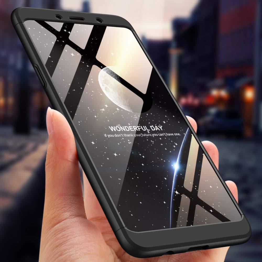 Front-Back Bumper for Samsung Galaxy A9 (2018) | Resistant Frame with Screen